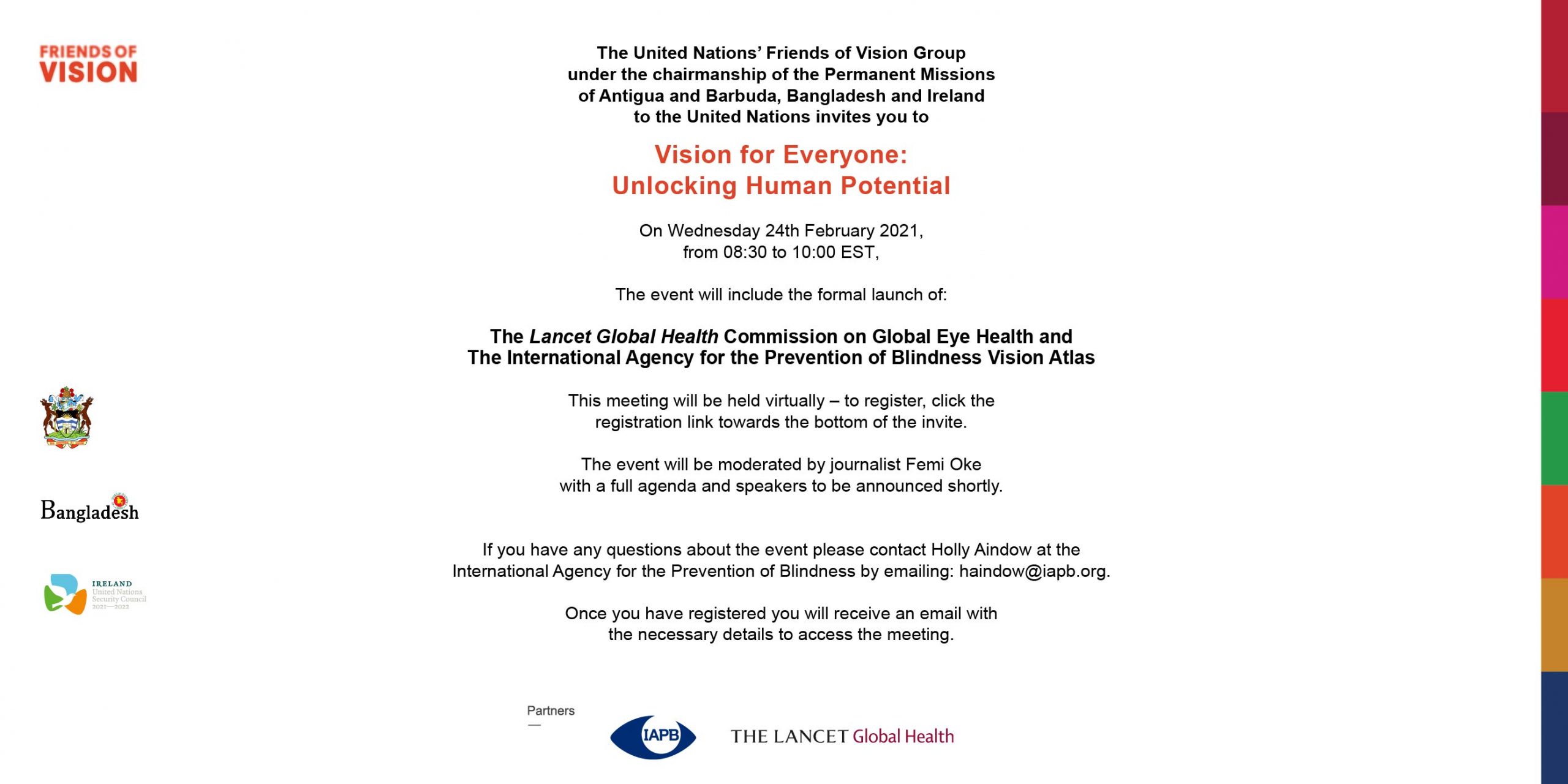 UN Friends of Vision: Vision for Everyone Event - The International ...